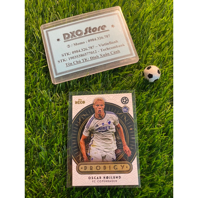 Retail Card - PRODIGY - TOPPS Decor 2024 - OSCAR HOJLUND (COPENHAGEN ...