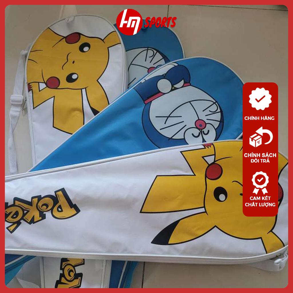 Pokemon Cartoon Badminton Racket, Doremon Full Carbon max tension 13kg ...
