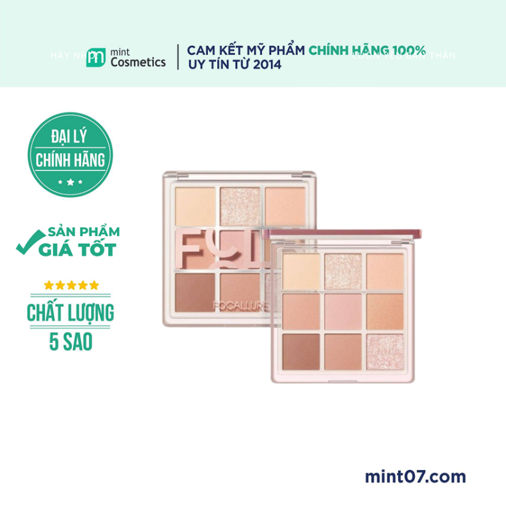 Focallure 9-Box Soft Glam Eyeshadow Palette FA-E01 | Shopee Malaysia