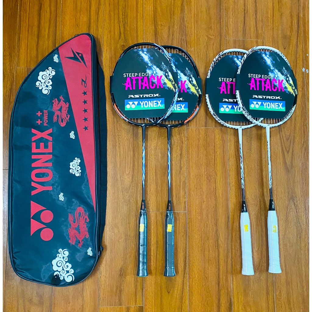 Yonex ATTACK-ASTROX-POWER 2024 DOUBLE RACKET, INCLUDED 2 YONEX RACKET ...