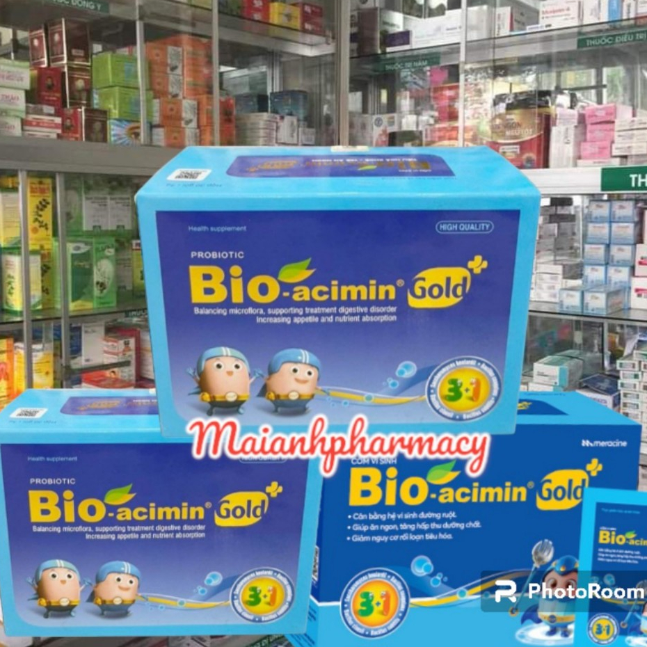 Bio-acimin Gold microbial cereal - Solution to support children to eat ...