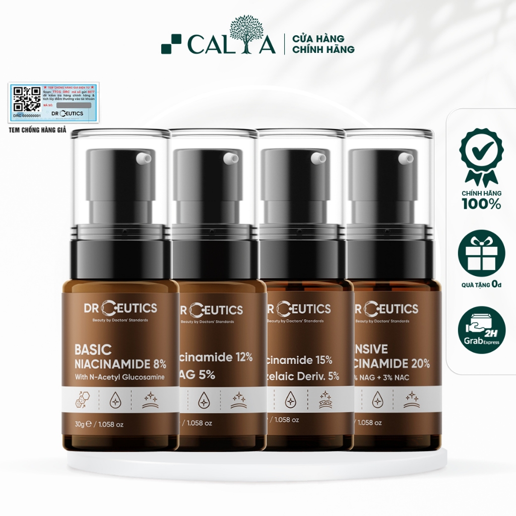 Drceutics B3 Niacinamide Serum Essence Reduces Dark Spots, Whitens Skin ...