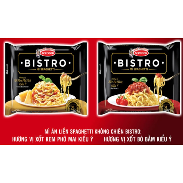 [Combo Of 10] Bistro spaghetti with cream cheese sauce / Italian style ...