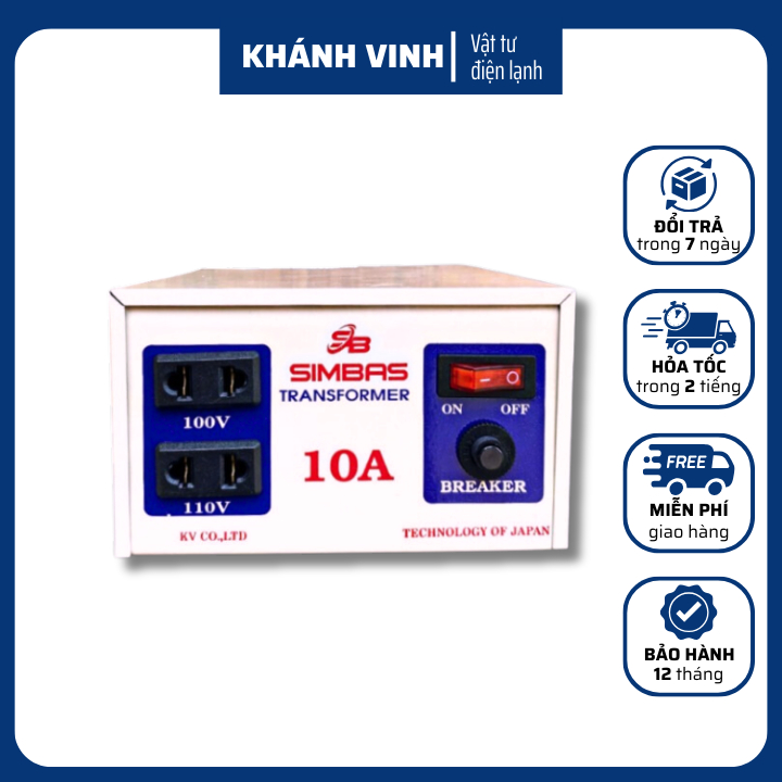 [Transformer] SimBas 10A transformer from 220v to 100v-110v for ...