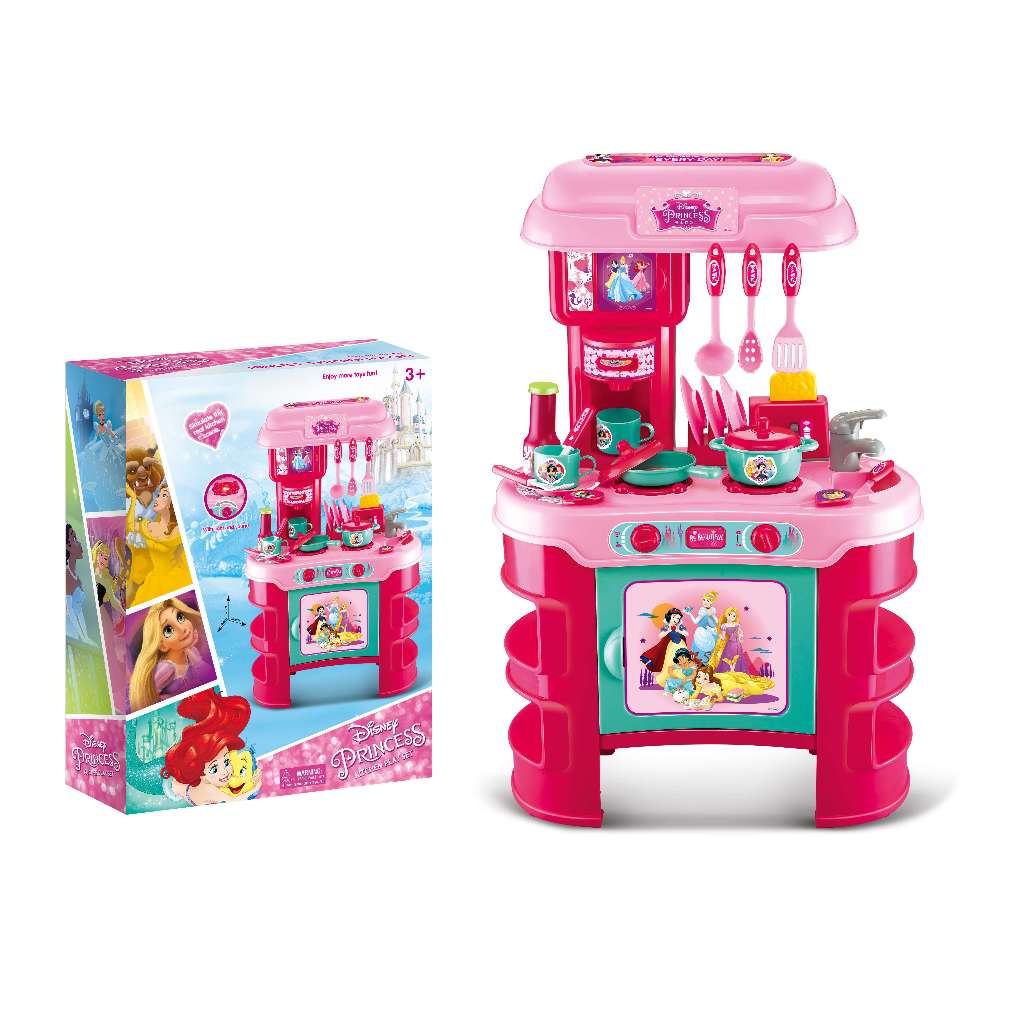 Toys - Mickey Mouse Kitchen Set, Princess Ser Kitchen Set, role-playing ...
