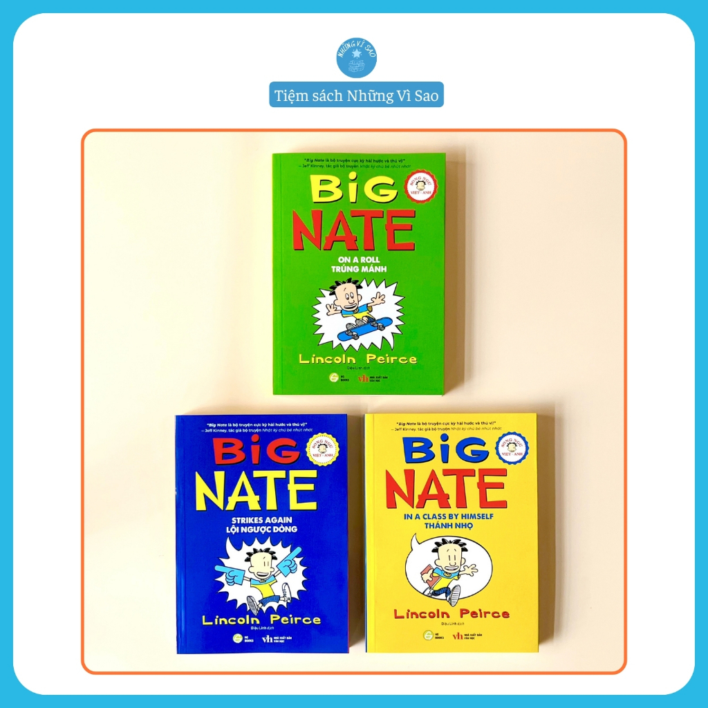 Book - Big Nate English-Vietnamese Bilingual Story Series (Funny ...