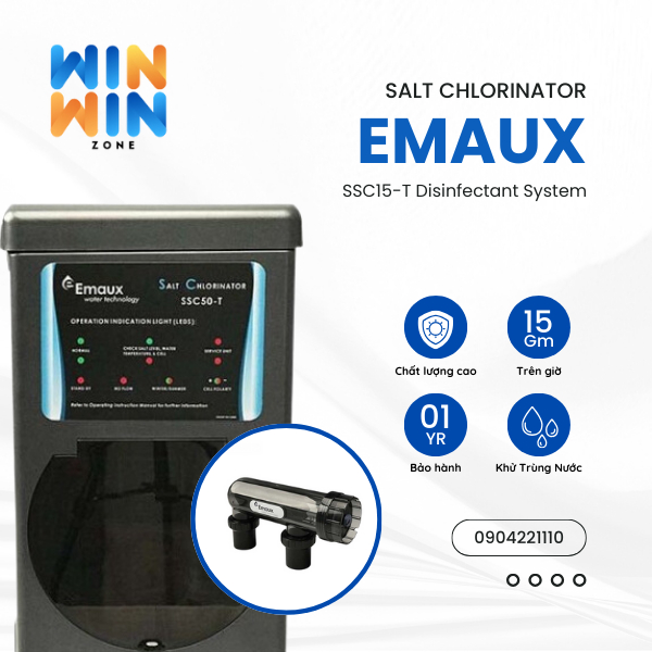 Emaux SSC series Swimming Pool Salt Electrolytic Machine, Pool ...