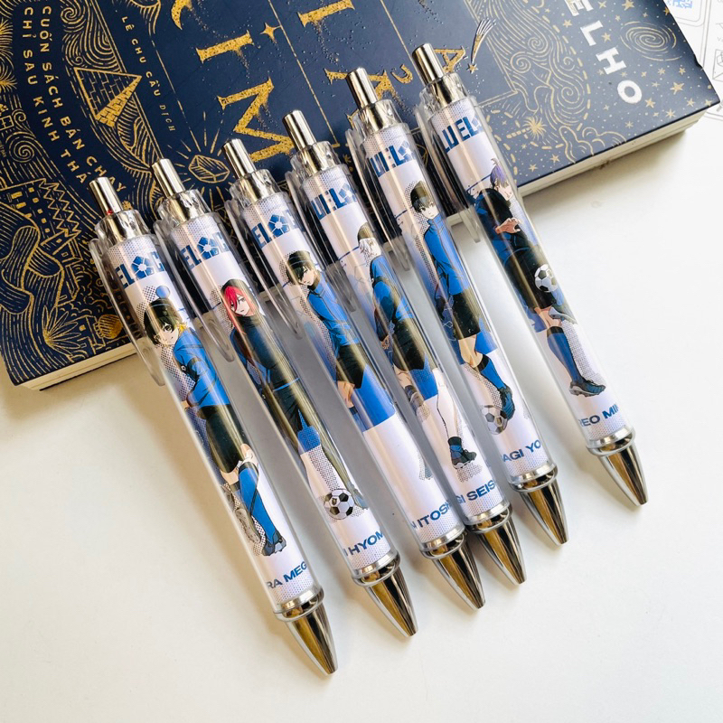 Gel Pen Blue Lock Black Ink Nibs | Shopee Malaysia