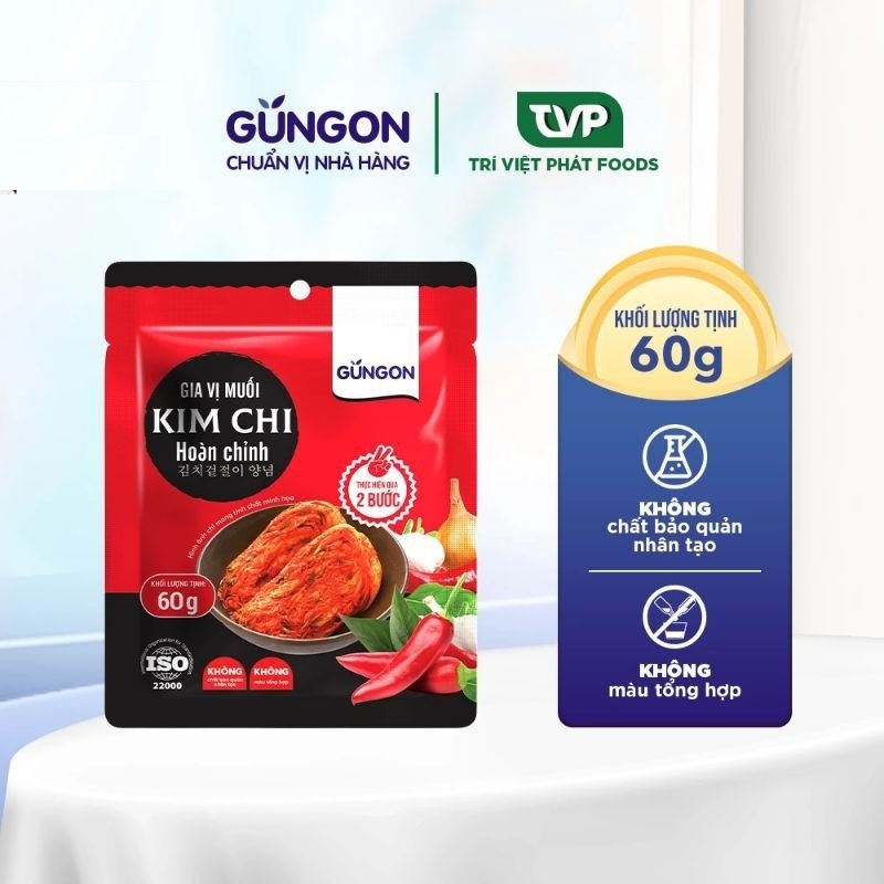Gungon kimchi salt complete seasoning 60g pack | Shopee Malaysia
