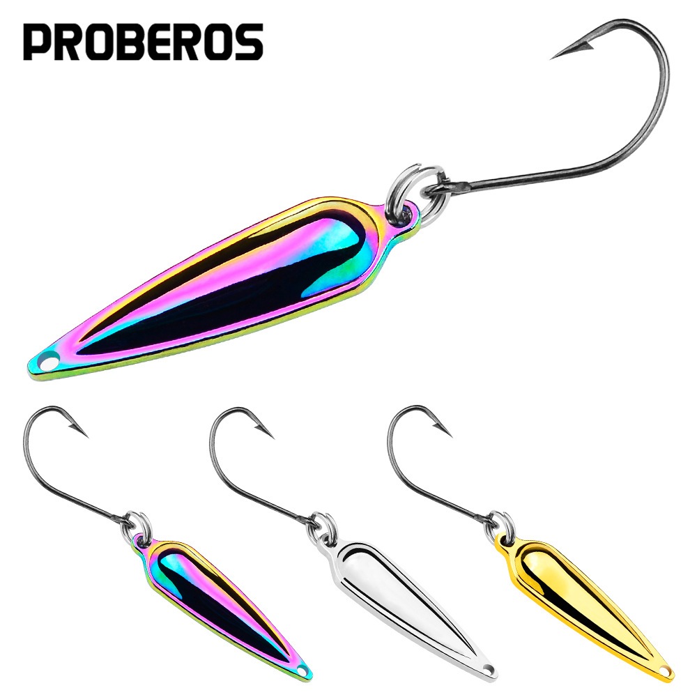 (Quality) Proberos Premium Stream Spoon Bait - With Sink Container ...