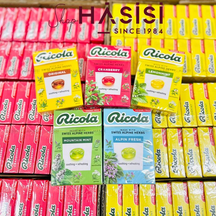Ricola - Made With Swiss Alpine Herbs 40g ~ 50g (Flavors) | Shopee Malaysia