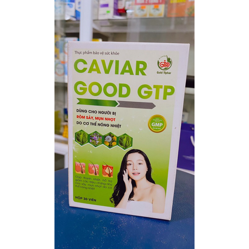 Caviar Good GTP Pills Support Internal Heat, Pimples, Heat Rash ...