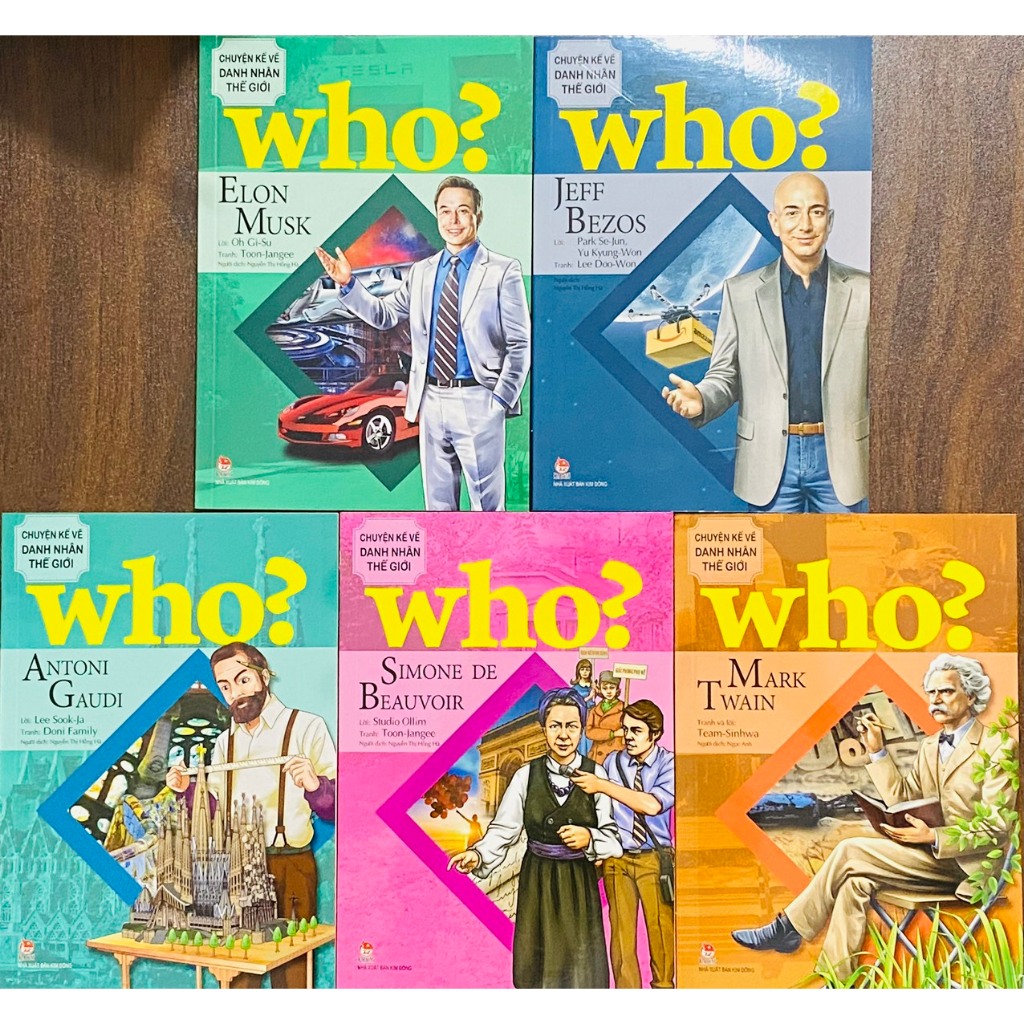 Book - Story Telling series about world famous people - Who? (new set ...
