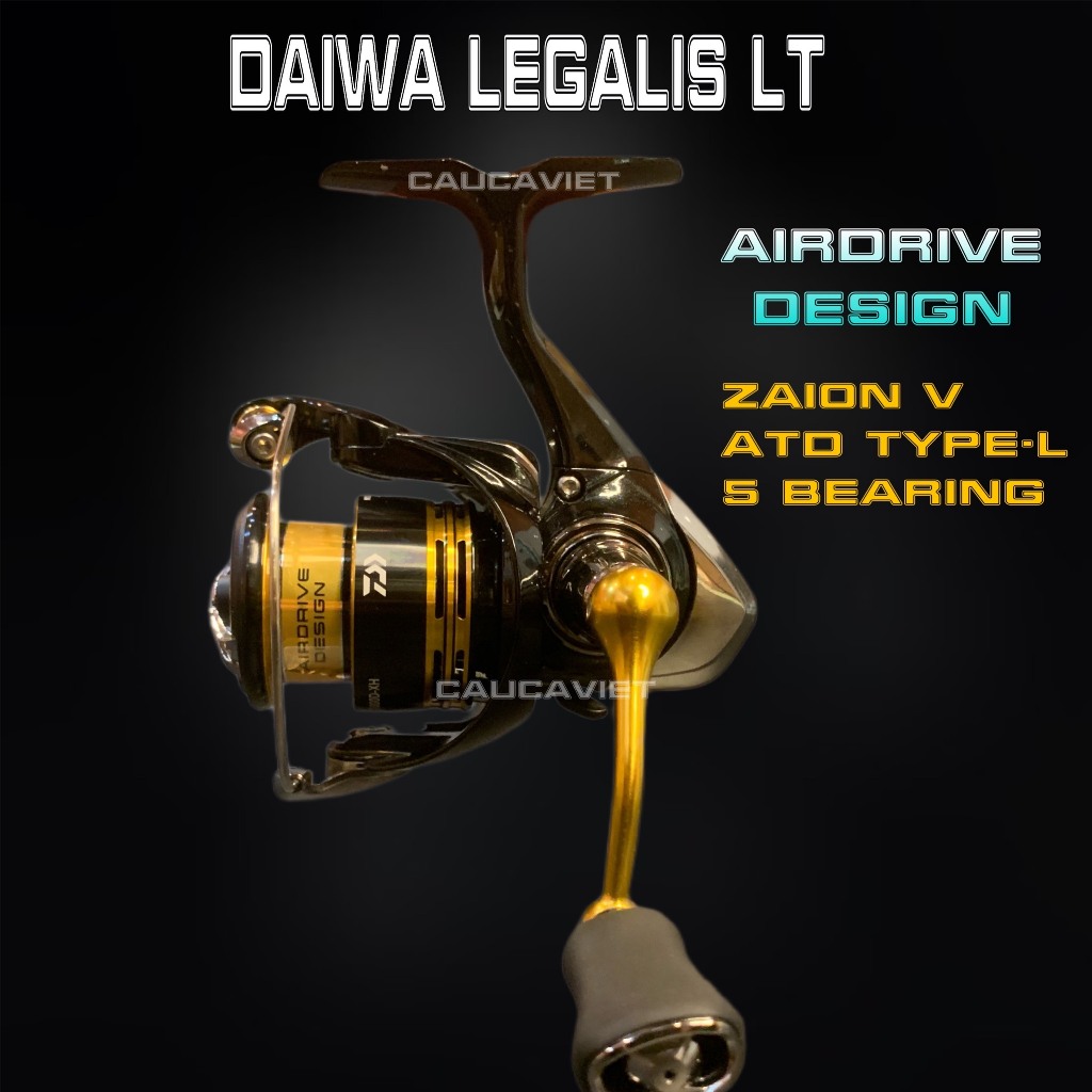 Daiwa LEGALIS LT Fishing Reel. New version upgraded with lots of high technology from Daiwa ...