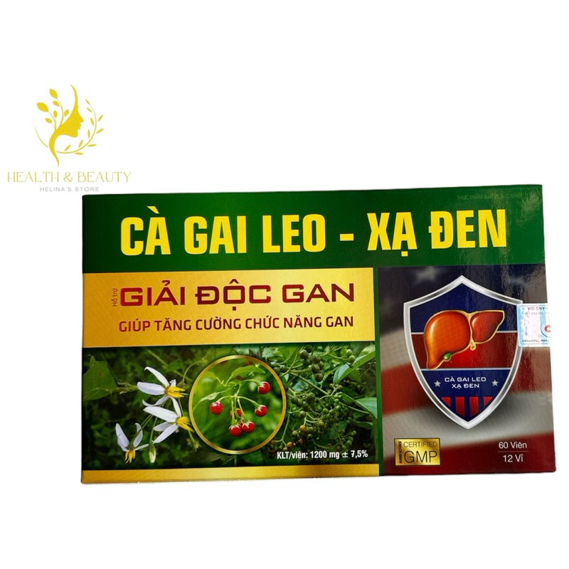 Ca Gai Leo - Xa Den pills, detoxify the liver and enhance liver ...