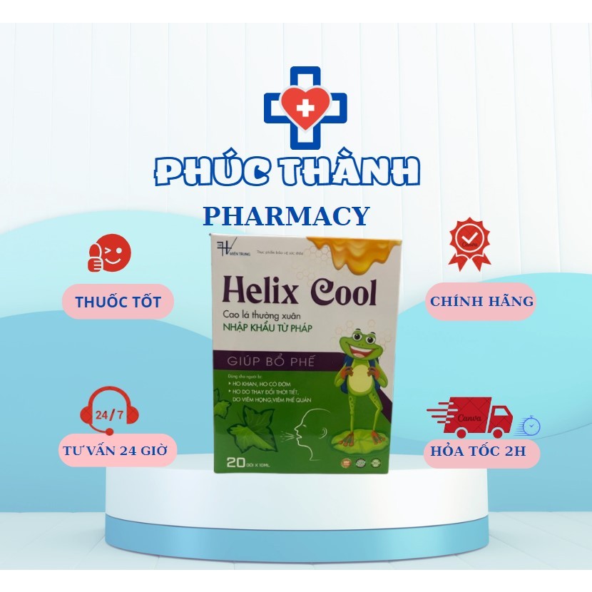 Helix Cool ho Cough Syrup Helps To Tonic Waste, Deduct Cough, Reduce ...
