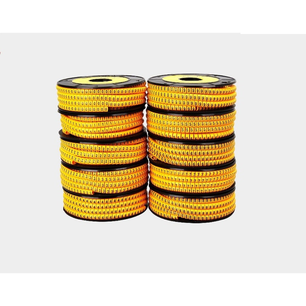 EC1 ELECTRICAL WIRE NUMBERING RING - 2.5MM / EC2 WIRE - 4mm WIRE / EC 3 ...