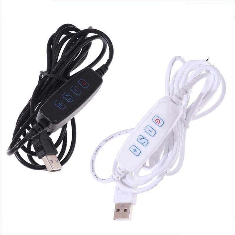 5v USB Power Cord with Light Color Changing Adjustment Switch, Led ...