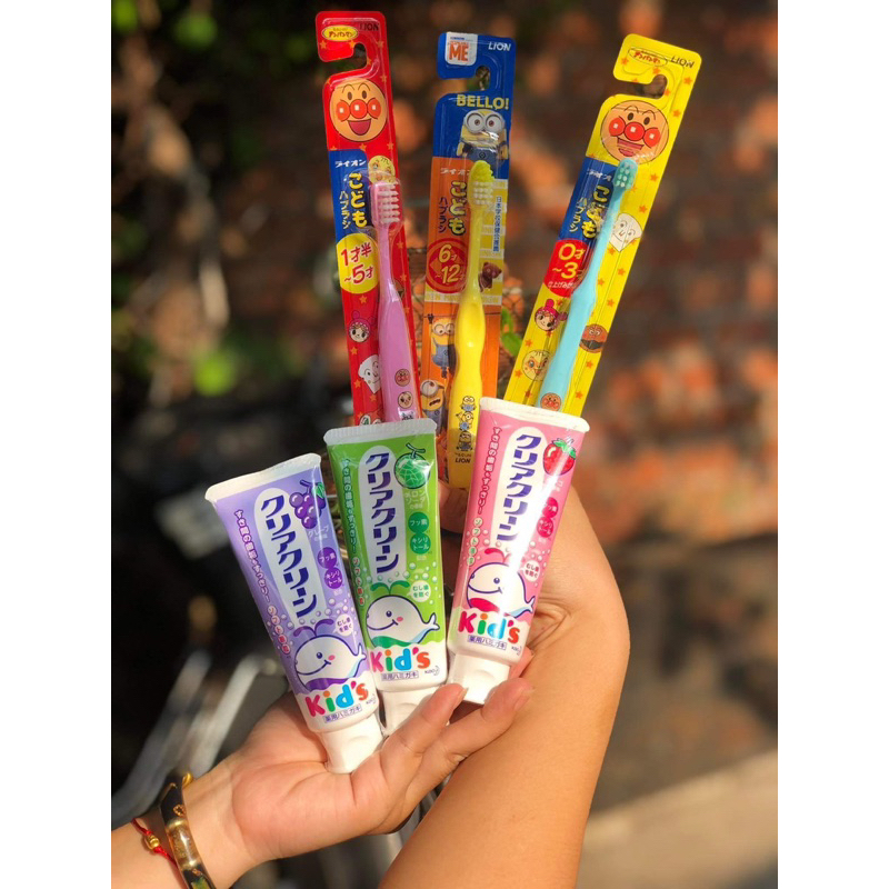Lion toothbrush for children 6-12 years old | Shopee Malaysia