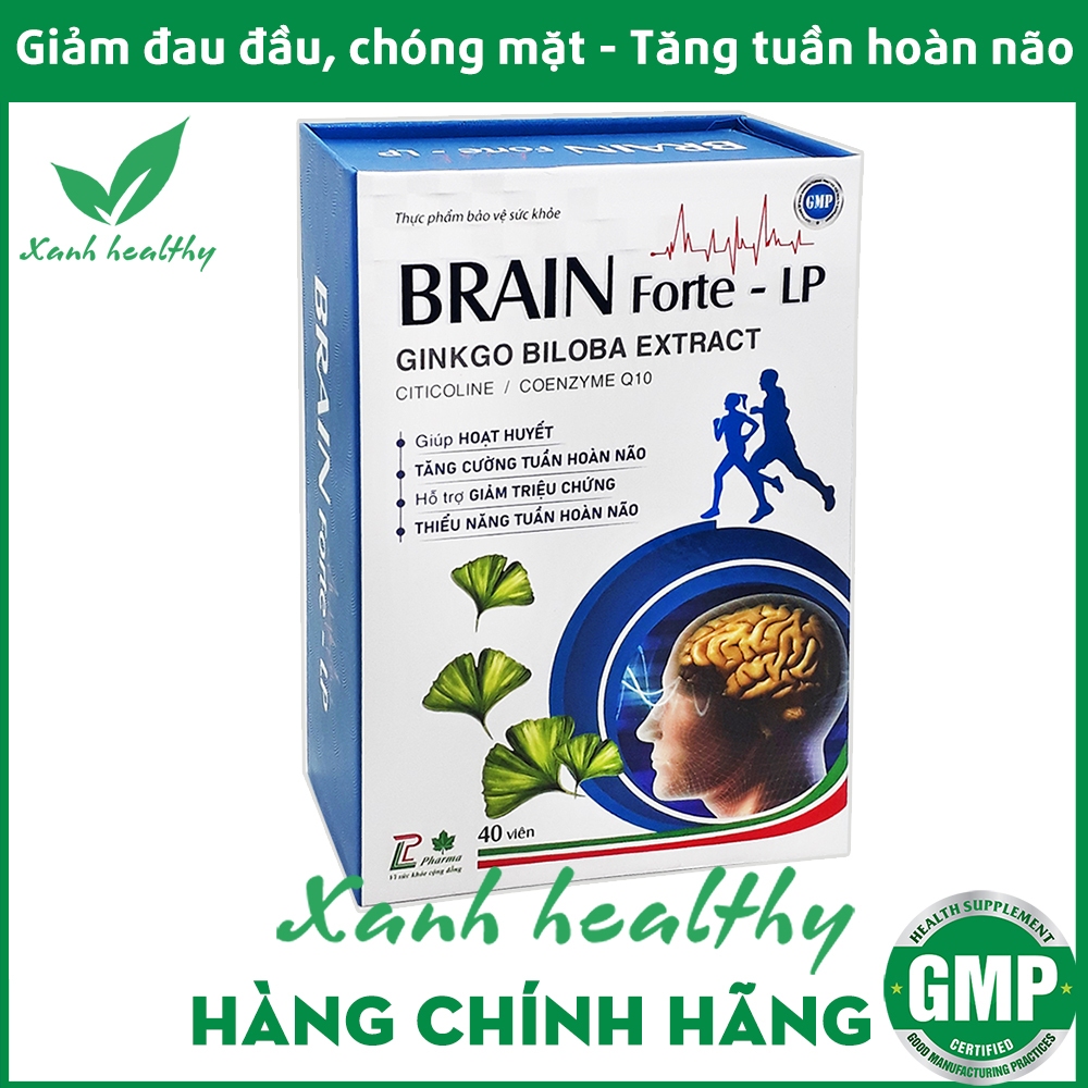 Brain Forte LP Hoat Huyet nourishes the Brain - ingredients ginkgo ...