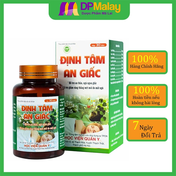 Dinh Tam An Giac Military Medical Academy Box of 30 tablets | Shopee ...