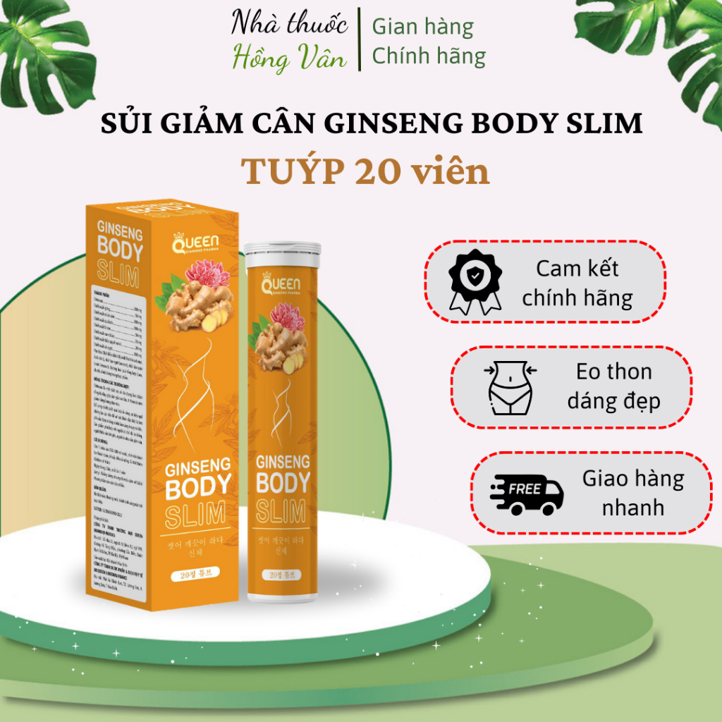 Ginseng Body Slim Weight Loss Effervescent Helps Dieters Reduce ...