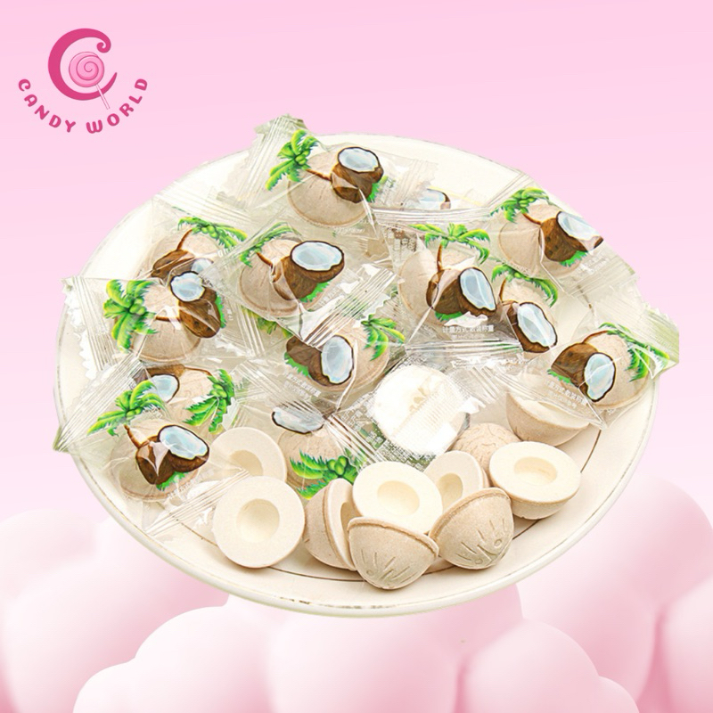 Sakura Coconut Candy is super delicious, fragrant, crunchy and fatty ...