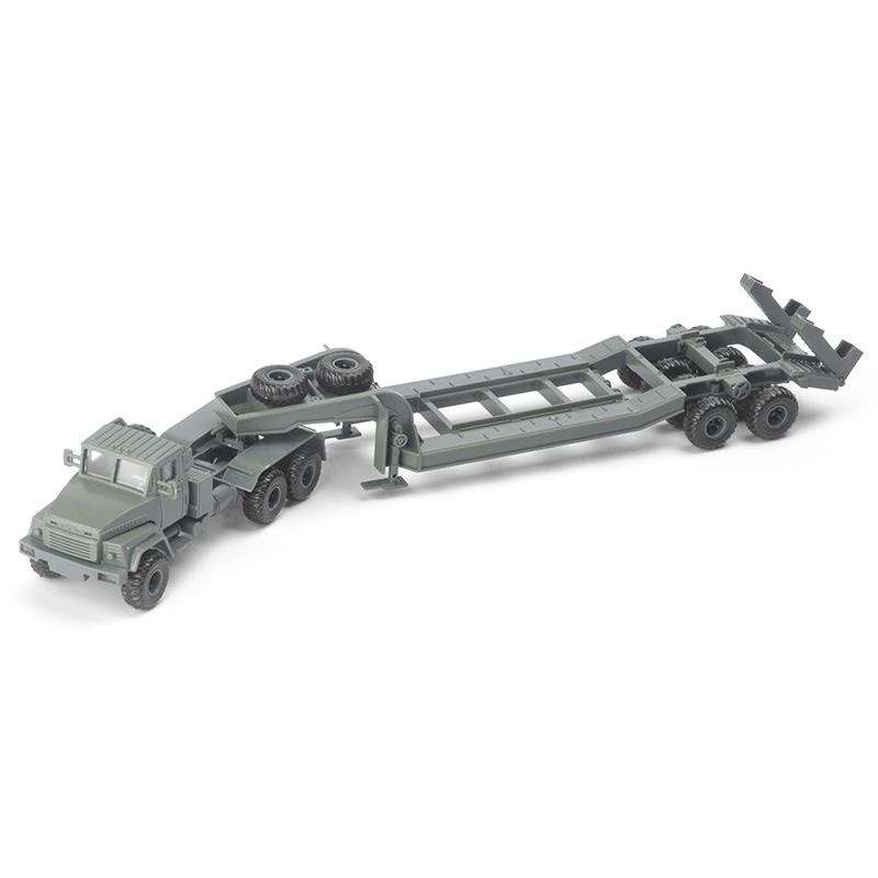Kraz Tractor And Moc Kraz Car kit Toy 1 / 72 Ratio. Assemble Without ...