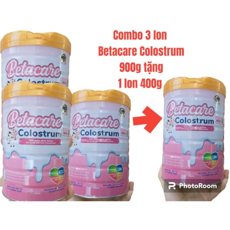 {Combo of 3 cans of Betacare Colostrum 900g 0-12 months get 1 can of ...