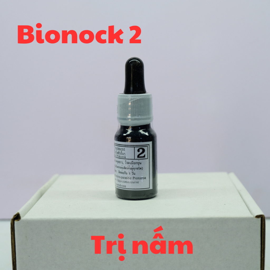 Bionock 2 white fungus treatment solution for fish (Thai product ...