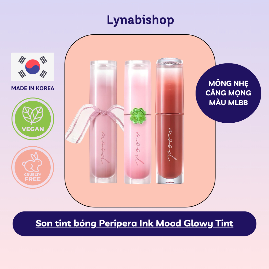 Peripera Ink mood Glowy tint Glossy tint | Shopee Malaysia