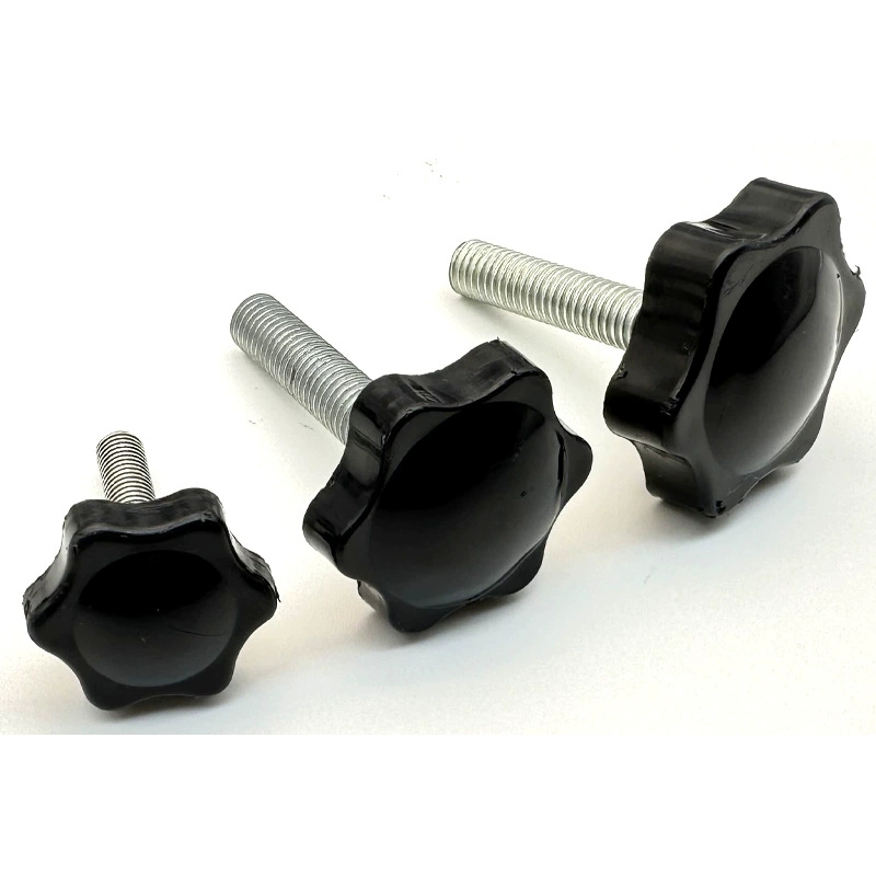 Steel threaded plastic apricot knob M4 M5 M6 M8 M10 | Shopee Malaysia