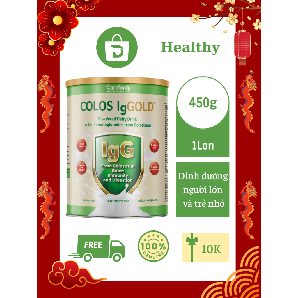[2 Box] Colos Igold 24h Colostrum 450g (With New Zealand Genuine Milk ...