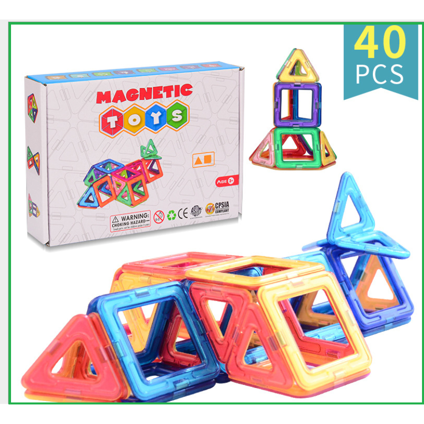 Magnet puzzle 40 details RAMBO TOYS | Shopee Malaysia