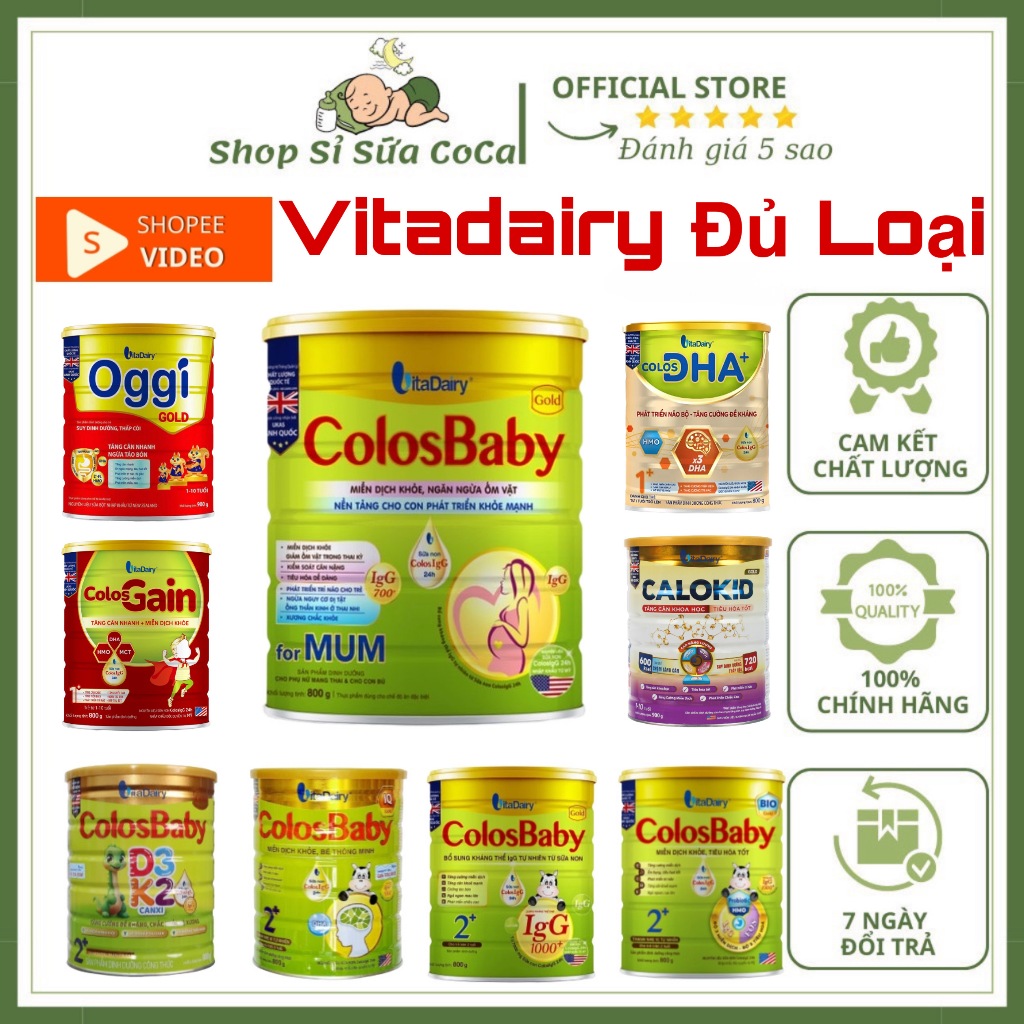 [shopee Video] VItadairy powdered milk - Colos Mum-Gold-IQ-D3K2-BIO ...