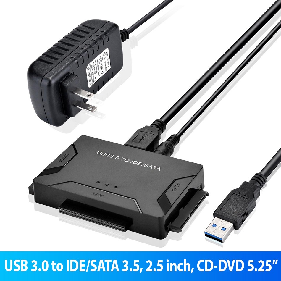 Usb 3.0 to IDE 2.5inch cable set + 3.5inch IDE + Sata for desktop DVD ...