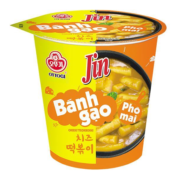 Tokpokki Ottogi Jin Rice Cake Cheese Flavor 82G | Shopee Malaysia