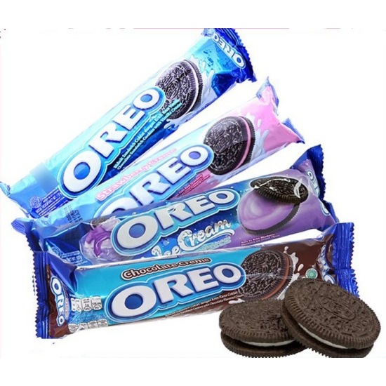 Oreo chocolate cream cookies 119.6g pack | Shopee Malaysia