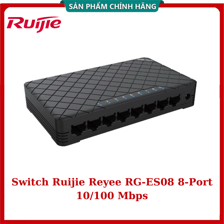 Ruijie RG-ES08 Wifi Network Device (Unmanaged switch 8 ports 10/100 ...