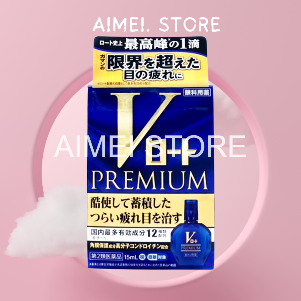 15ml ROHTO V-ROHTO PREMIUM Eye Drop PREMIUM Eye Drop | Shopee Malaysia