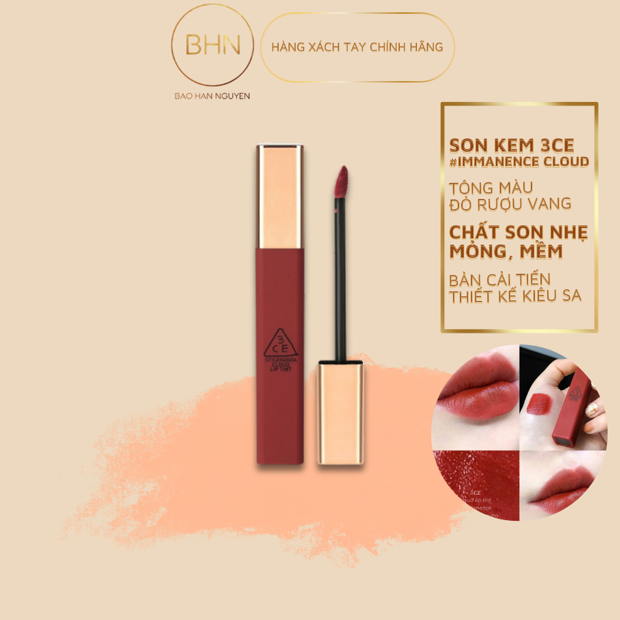 3ce Cloud Lip Tint Super Matte Lipstick Multicolor 4g | Shopee Malaysia