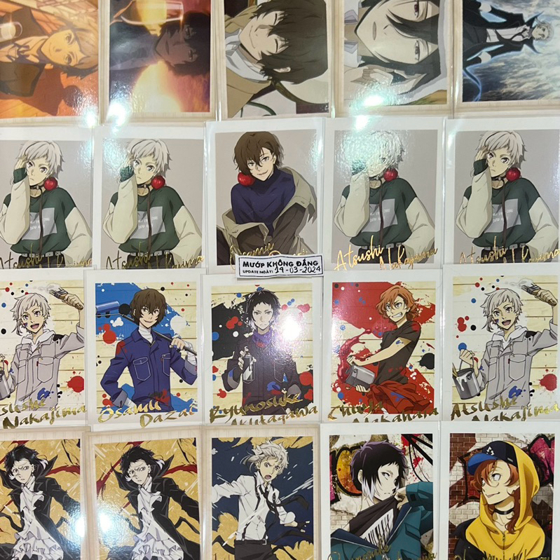 [BSD Available - P03] BUNGOU STRAY DOGS pola card vol 3 cuopkhongdang ...