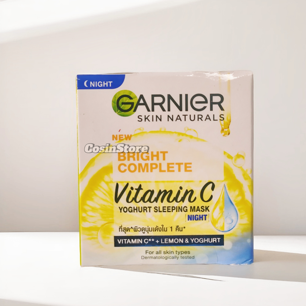Garnier Light Complete Yoghurt Sleeping Mask 50ml Night Brightening ...