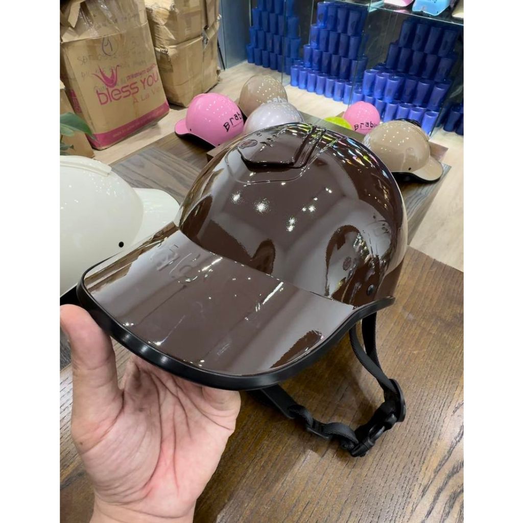 Chocolate color helmet, genuine Brabus cap, Brabus fashion helmet ...