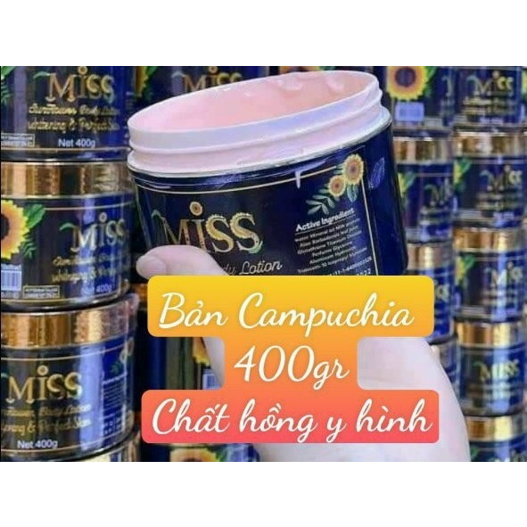 (genuine) miss Cambodian body cream 400gr | Shopee Malaysia