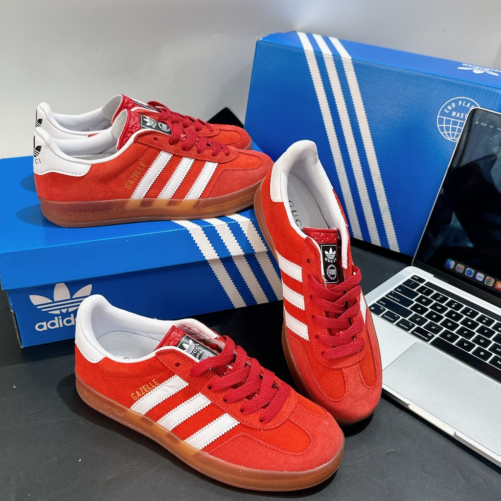 Adidas Gazelle Indoor'Bold Orange' Sneakers HQ8718 | Shopee Malaysia