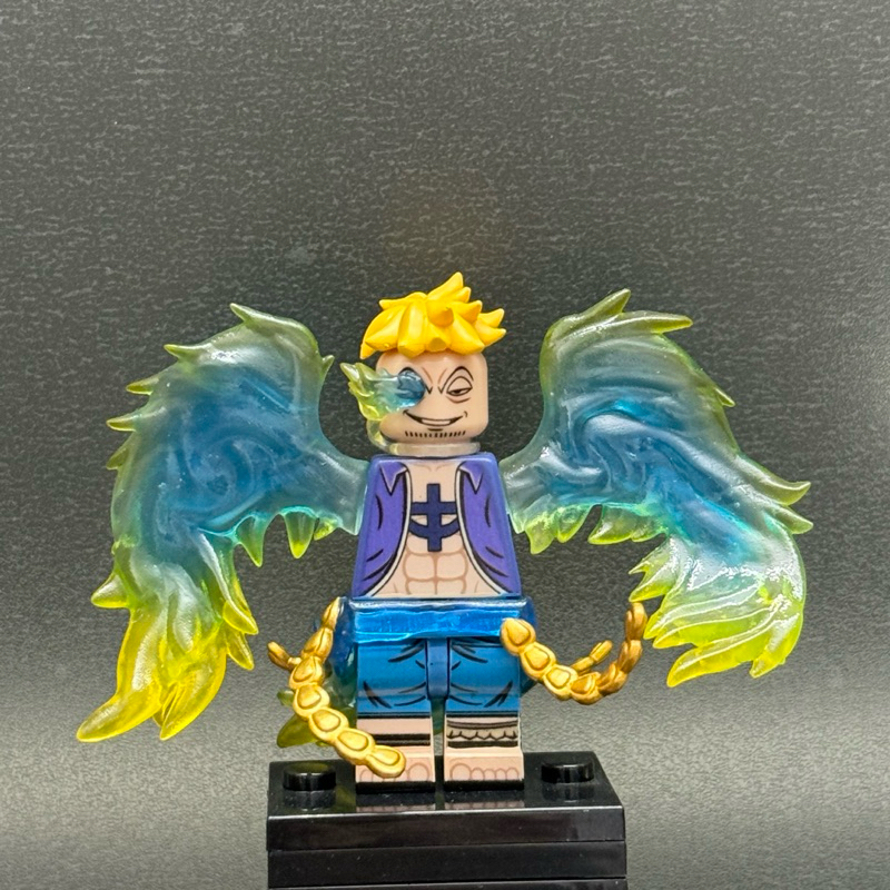 Custom minifigures: Marco character from Onepiece pirate | Shopee Malaysia