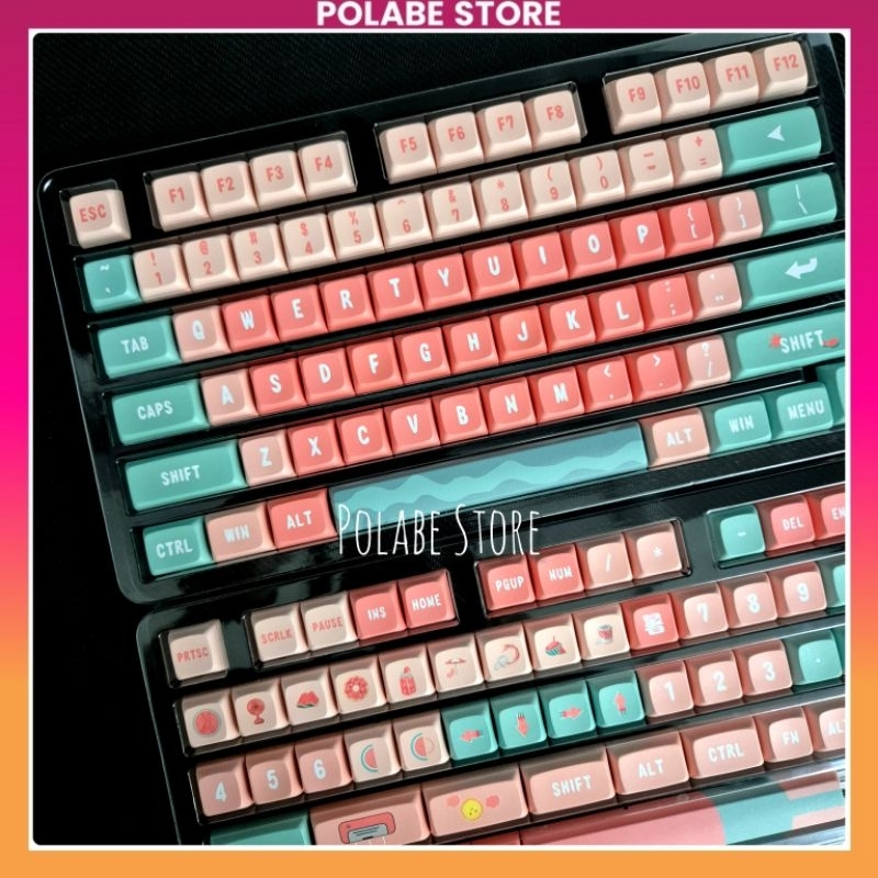 Keycap Watermelon XDA Profile PBT dyesub Material Used On Many ...