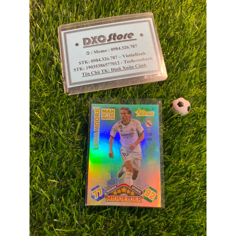 Retail Card - MAN OF THE MATCH - HERITAGE - TOPPS MATCH ATTAX 2024 ...