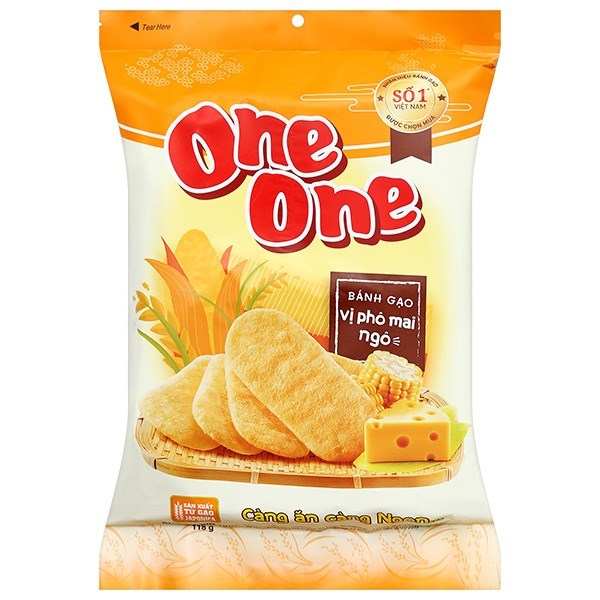 One One One One Rice Cake With Corn Cheese Pack (From 1 Year Old ...